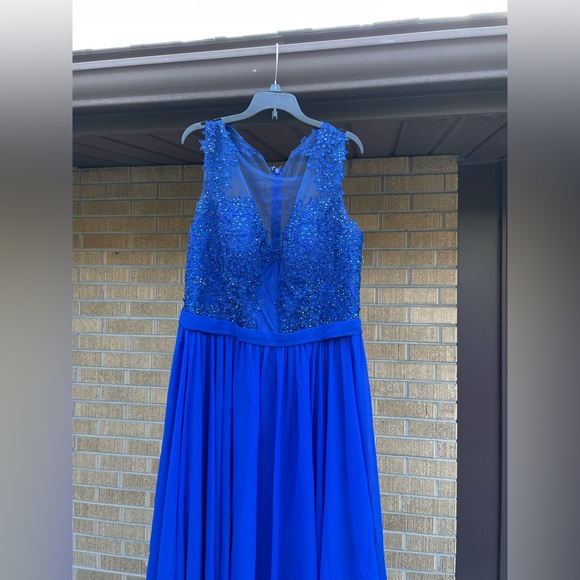 jolene | Dresses | Cobalt Blue Prom Dress | Poshmark